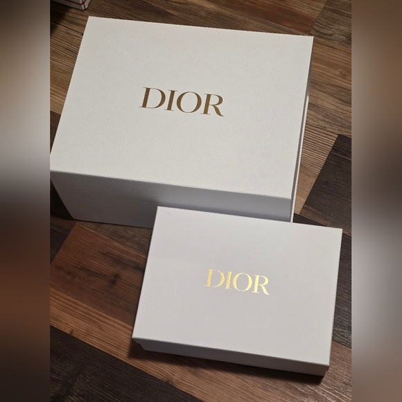 Dior | Accessories | Xl And M Dior Gift Box And Ribbon | Poshmark